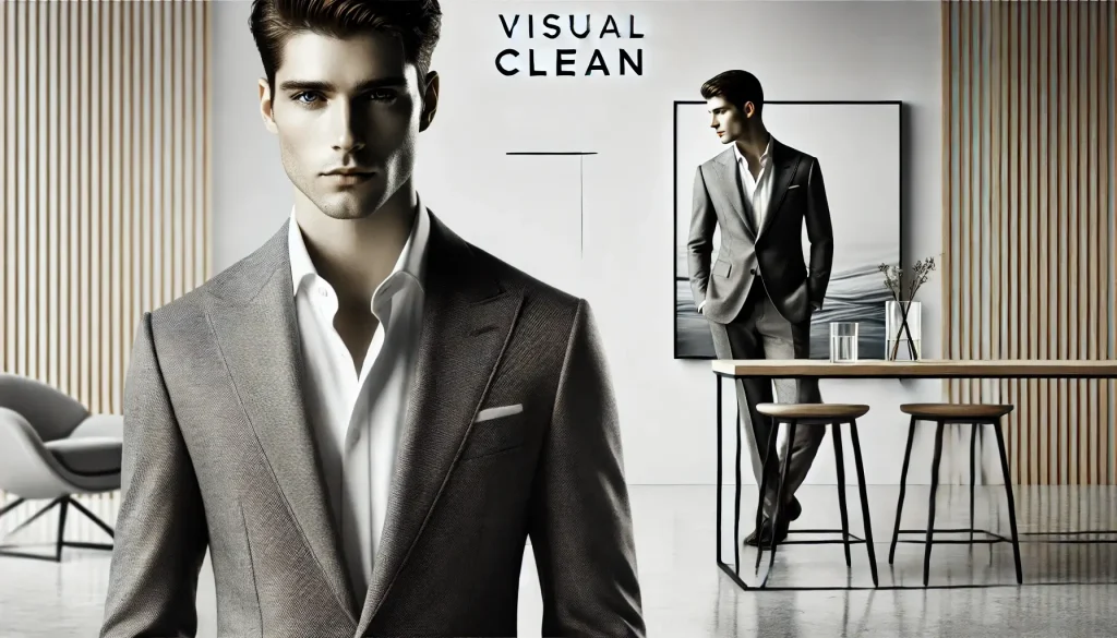 Visual Clean: Guia para um Look Impecável - Homem Setor