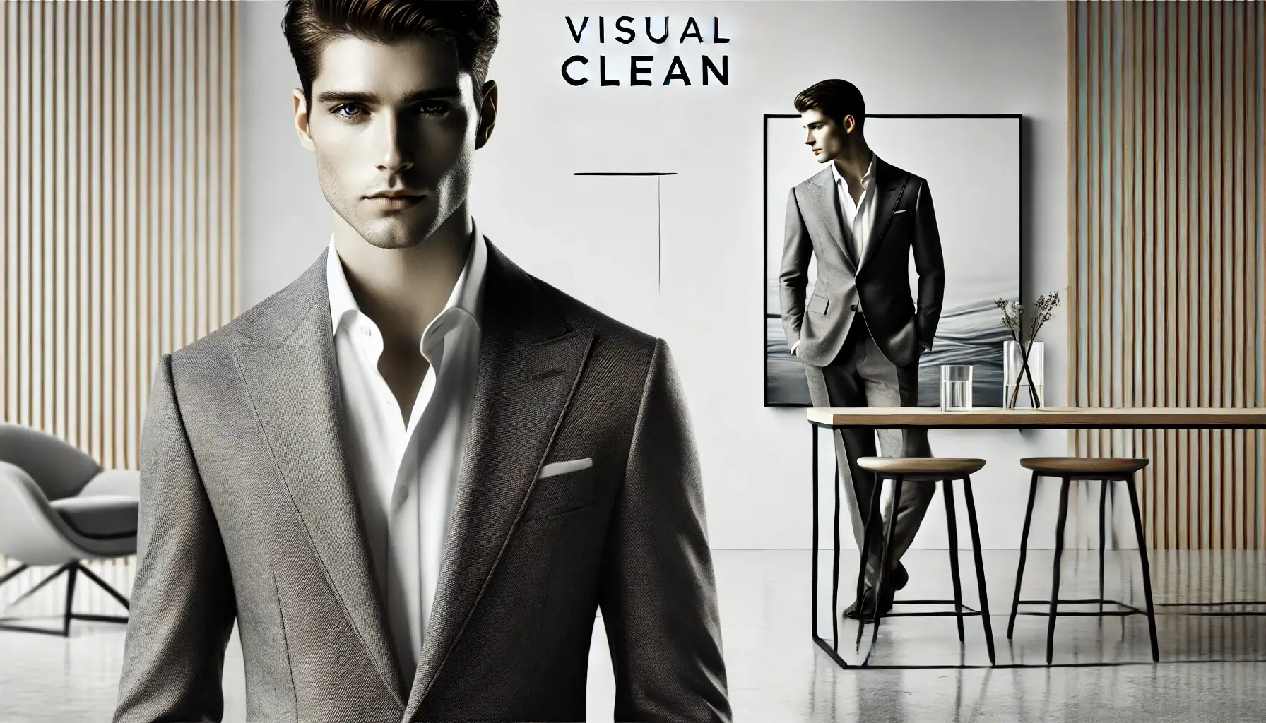 Visual Clean: Guia para um Look Impecável - Homem Setor